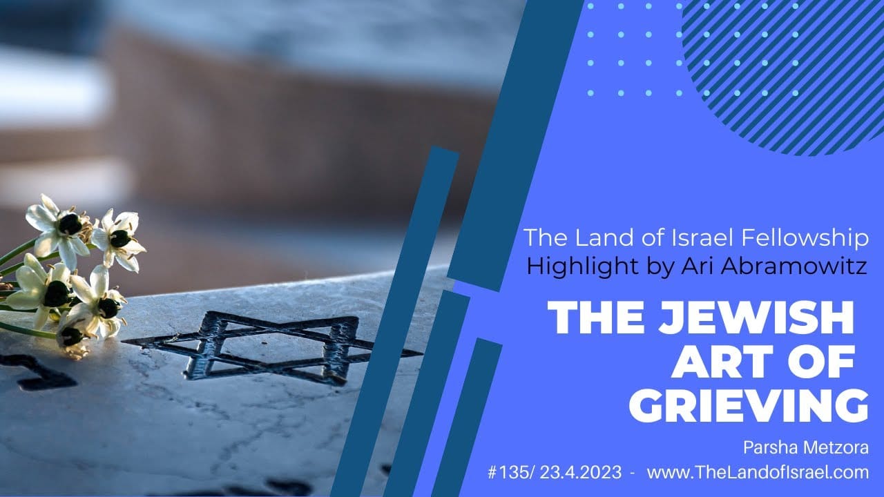 The Jewish Art of Grieving - Ari Abramowitz: The Land of Israel ...